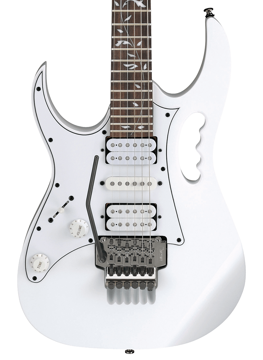 Ibanez Jem Jr Left-Handed - White – The Guitar Tech